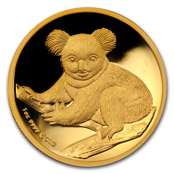 Buy 2009-P Australia 1 oz Gold Koala (High Relief, w/Box & COA) | APMEX