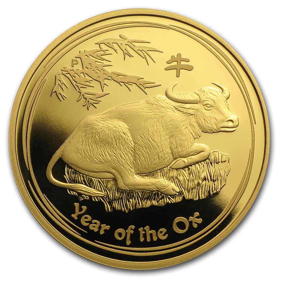 Buy 2009 Australia 1 oz Gold Lunar Ox Proof (Series II) | APMEX