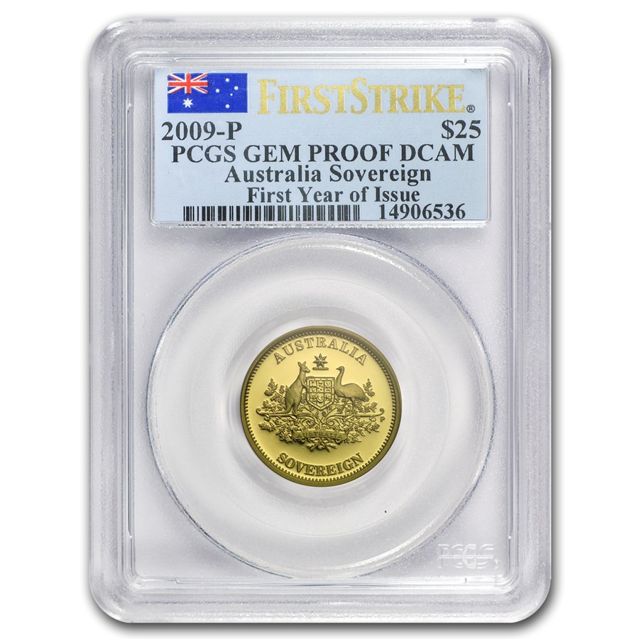 Buy 2009 Australia Gold Sovereign Gem Proof PCGS (FS, First Year) | APMEX