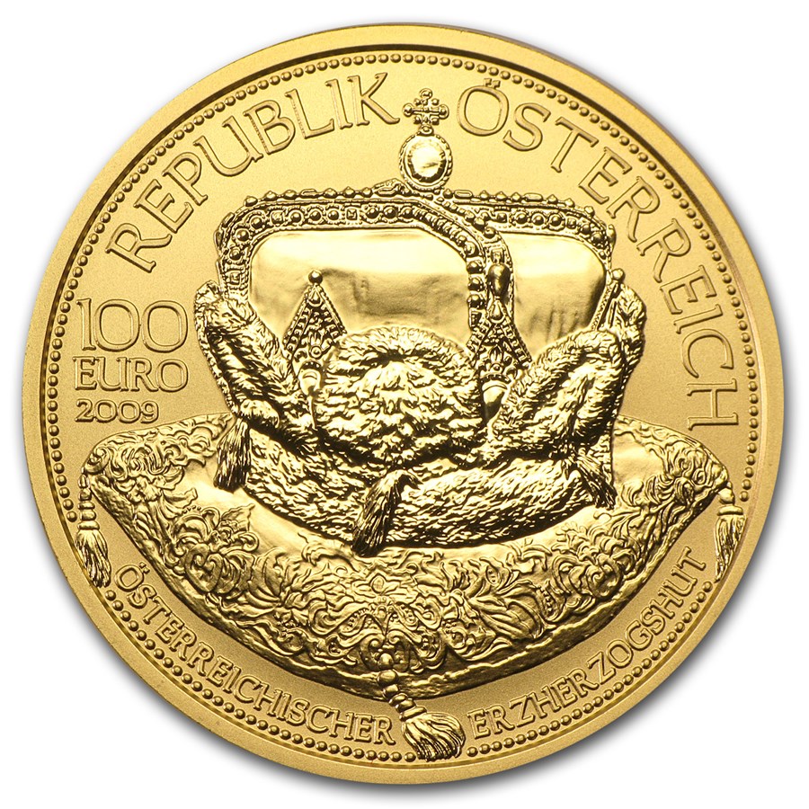 Buy 2009 Austria Gold 100 Euro Archducal Crown of Austria Proof | APMEX