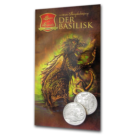 Buy 2009 Austria Silver €10 The Basilisk of Vienna BU | APMEX