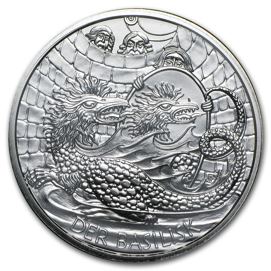 Buy 2009 Austria Silver €10 The Basilisk of Vienna BU | APMEX
