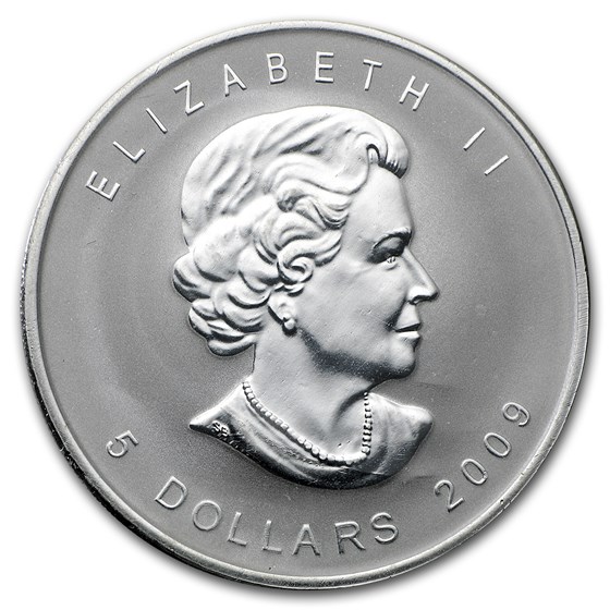 Buy 2009 Canada 1 oz Silver Maple Leaf Lunar Ox Privy | APMEX