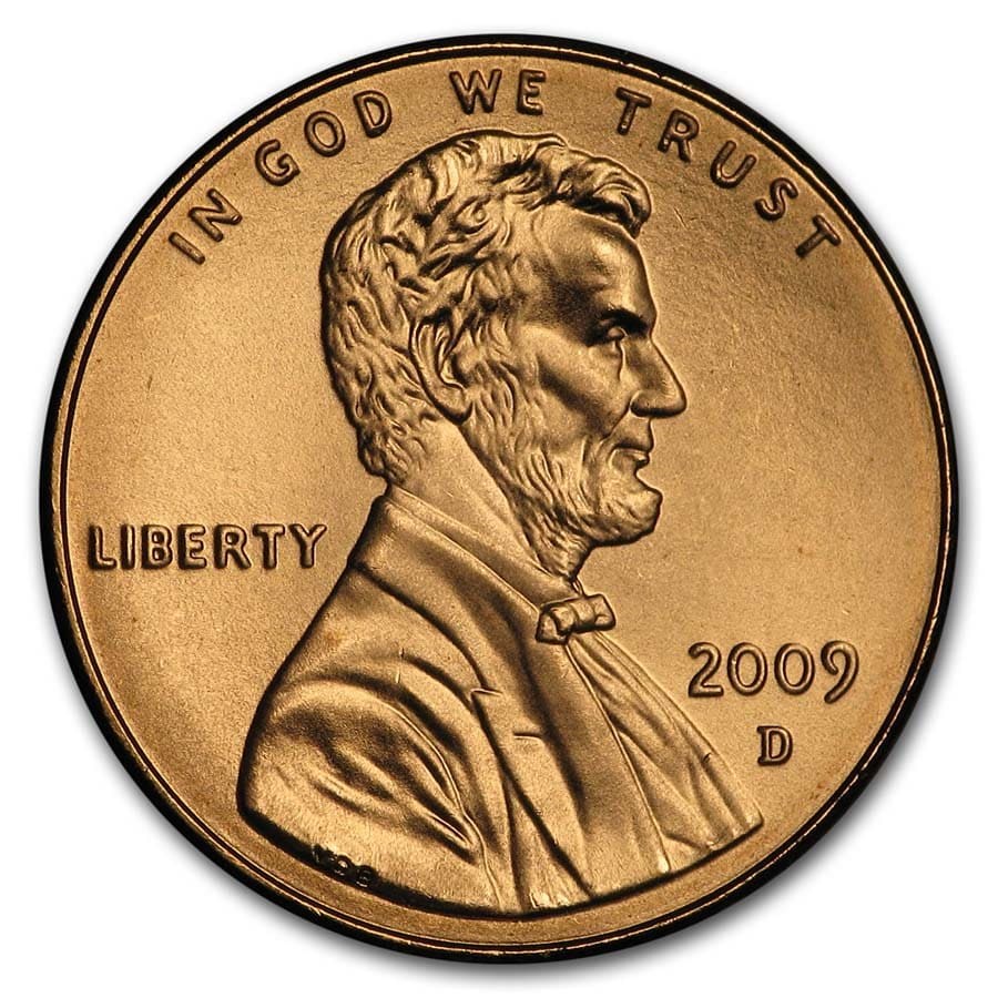 Buy 2009 D Lincoln Cent Presidency BU Red APMEX Buy 2009 D Lincoln Cent Presidency BU Red APMEX