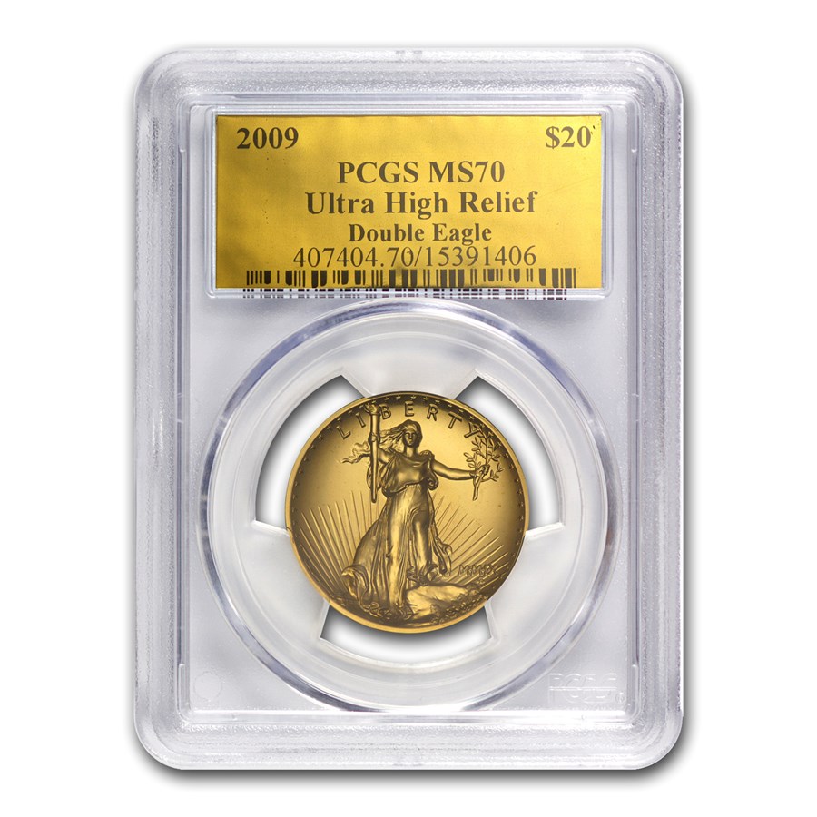 Buy 2009 (MMIX) UHR Double Eagle MS-70 PCGS (Gold Foil Label) | APMEX