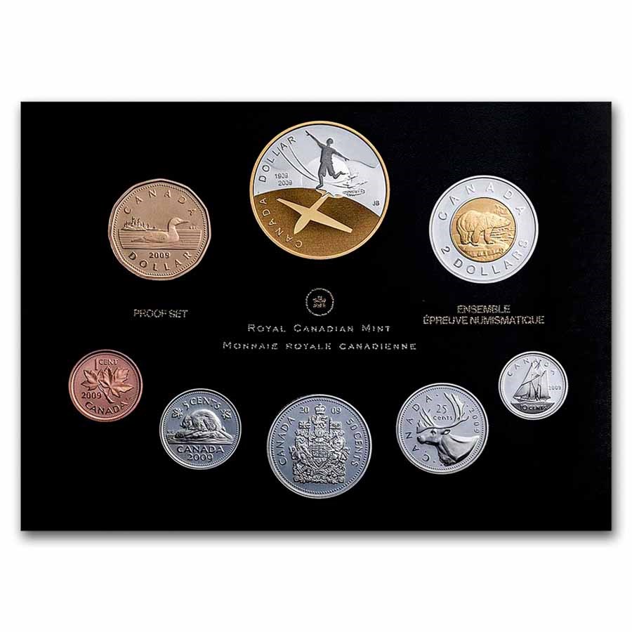 Buy 2009 RCM 8-Coin Silver Anniv Flight Proof Set | APMEX