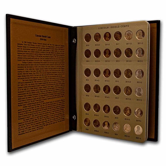Buy 2010-2021 P,D,S Lincoln Shield Cent Set BU/Proof (Dansco Album) | APMEX