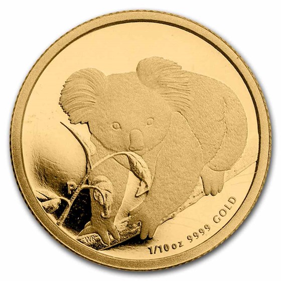 Buy 2010 Australia 1/10 oz Gold Koala PR-70 DCAM | APMEX