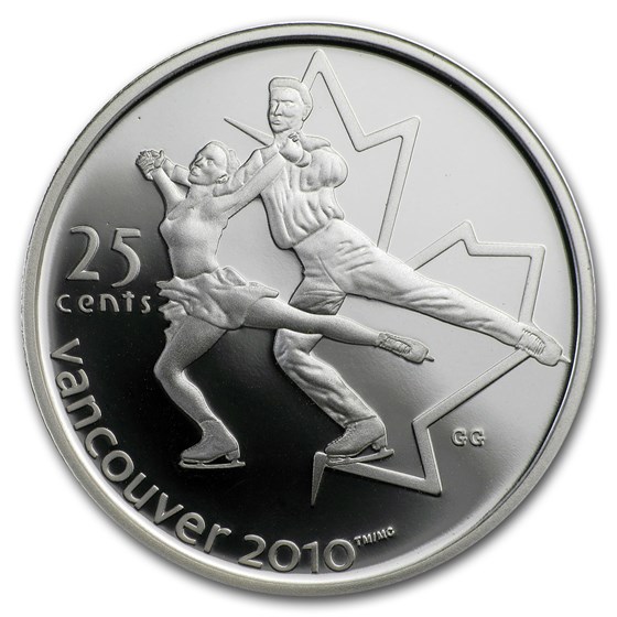 Buy 2010 Canada Silver 25c Circulation and Wafer Set | APMEX