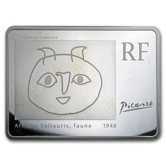 Buy 2010 France 1 kilo Silver €500 Pablo Picasso Proof | APMEX