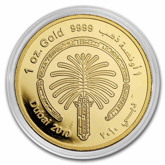 Buy 2010 U.A.E. 1 Oz Gold Visions of Dubai Khalifa Proof | APMEX