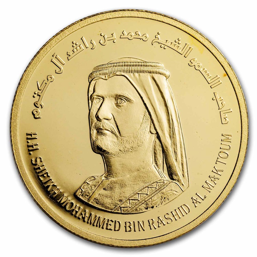 Buy 2010 U.A.E. 1 Oz Gold Visions of Dubai Khalifa Proof | APMEX