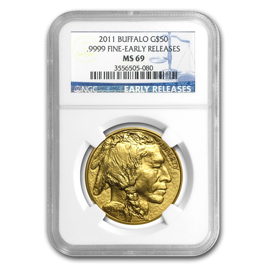 Buy 2011 1 oz Gold Buffalo MS-69 NGC (Early Releases) | APMEX
