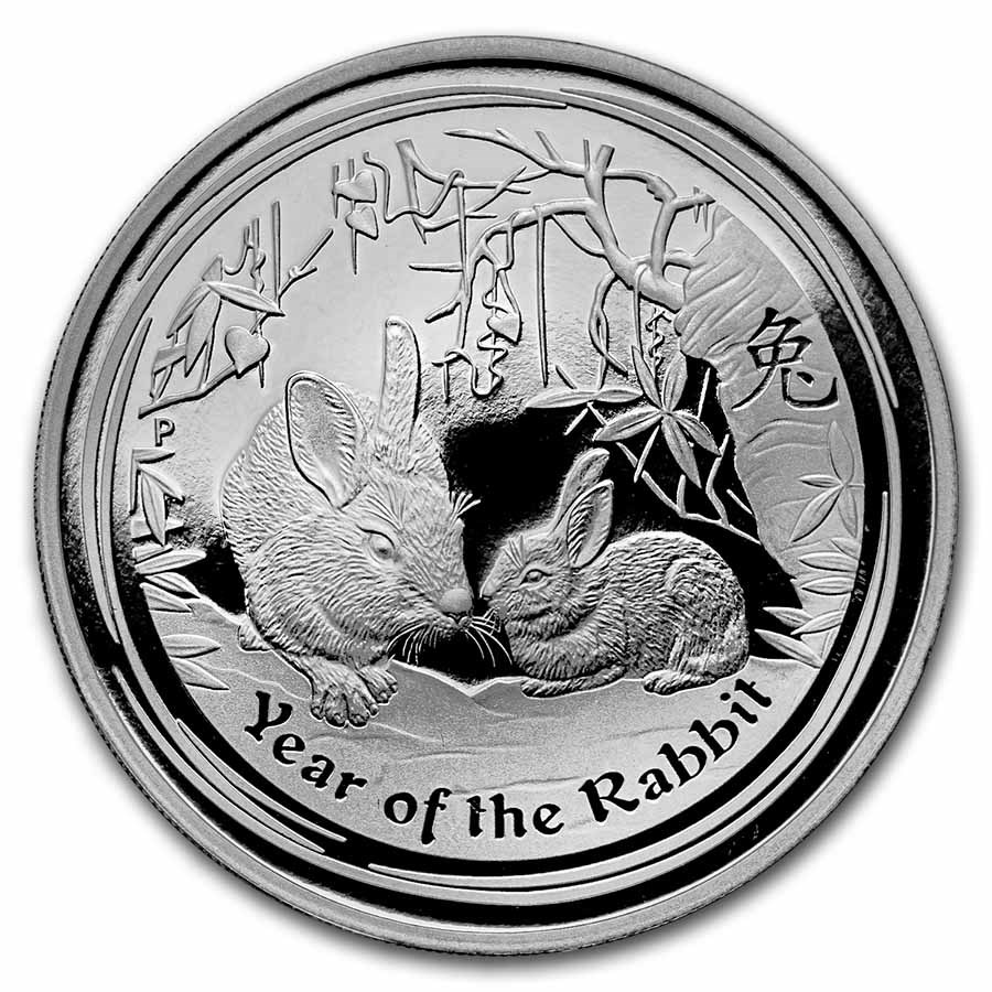 Buy 2011 AUS 1 oz Silver Year of the Rabbit Proof (w/ Box & COA) | APMEX