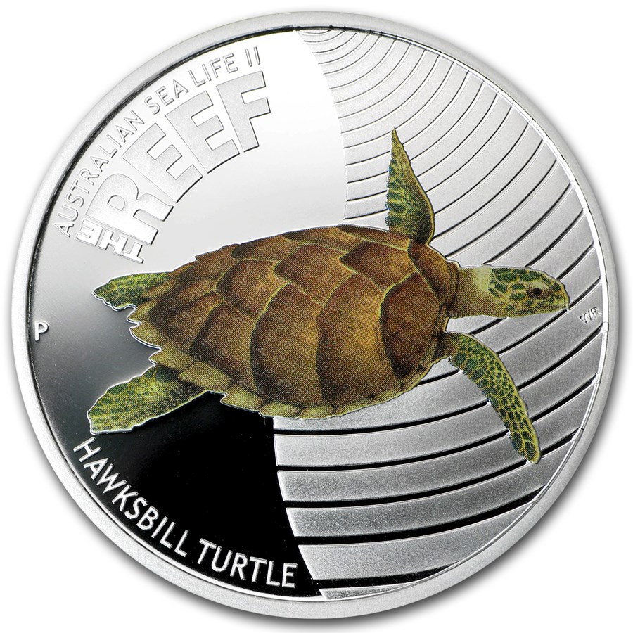 Buy 2011 Australia 1/2 oz Silver Hawksbill Turtle Proof | APMEX