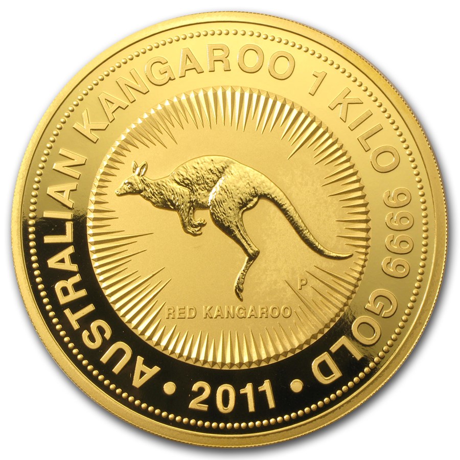 Buy 2011 Australia 1 kilo Gold Kangaroo BU | APMEX