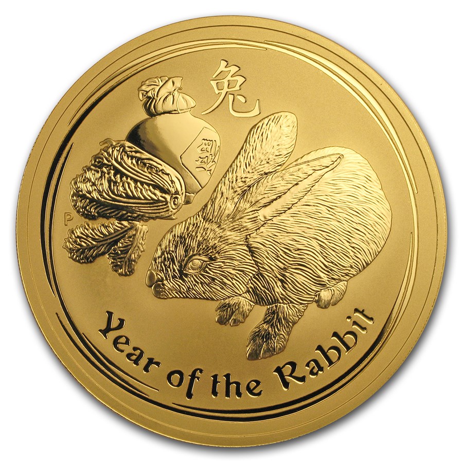 Buy 2011 Australia 10 oz Gold Lunar Rabbit BU (Series II) | APMEX