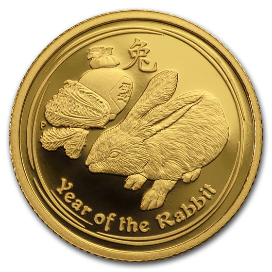 Buy 2011 Australia 3-Coin Gold Lunar Rabbit Proof Set (Series II) | APMEX