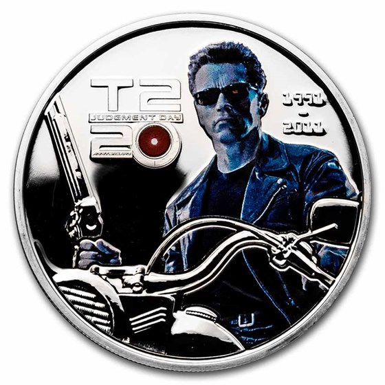 Buy 2011 Cook Islands 3-Coin Silver Terminator T2 Judgment Day Set | APMEX