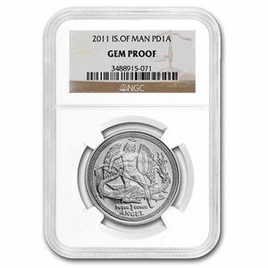 Buy 2011 Isle of Man 1 oz Proof Palladium Angel GEM Proof NGC | APMEX