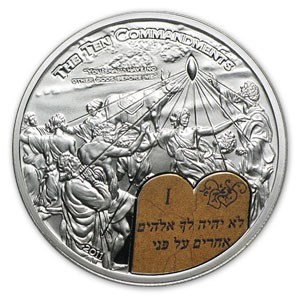 Buy 2011 Palau Silver $2 Ten Commandments First Commandment | APMEX
