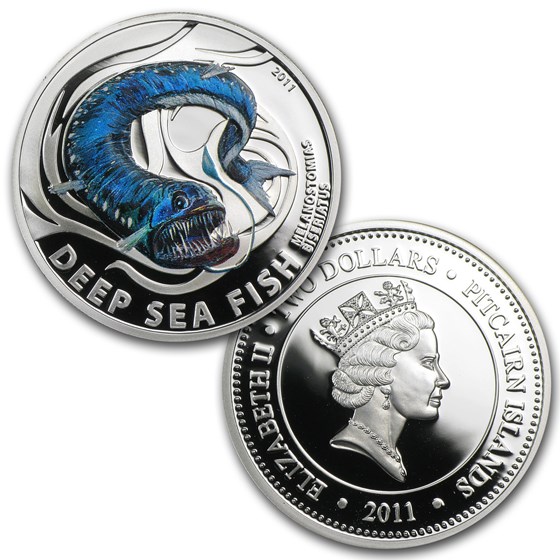 Buy 2011 Pitcairn Islands 5-Coin Silver Deep Sea Fish Proof Set | APMEX