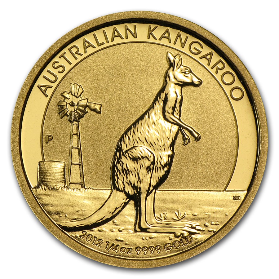 Buy 2012 Australia 1/4 oz Gold Kangaroo BU | APMEX