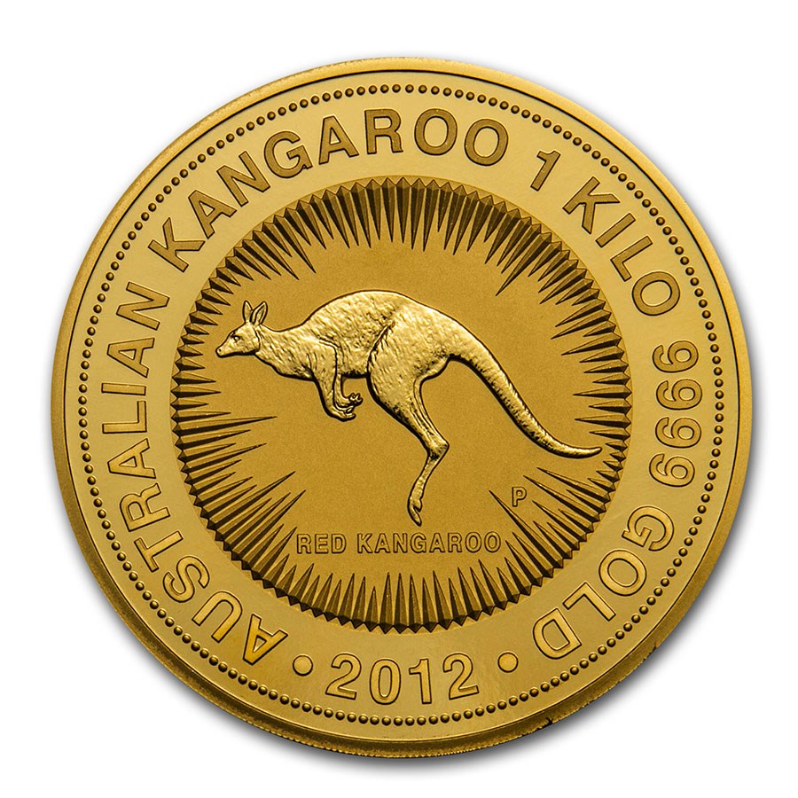 Buy 2012 Australia 1 kilo Gold Kangaroo BU | APMEX