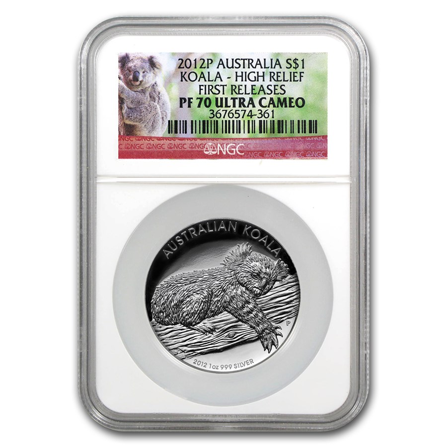 Buy 2012 Australia 1 oz Silver Koala PF-70 HR | APMEX