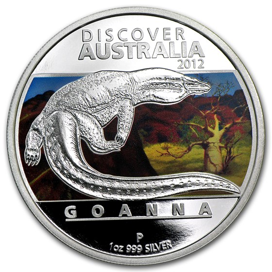 Buy 2012 Australia 5-Coin 1 oz Silver Discover Australia Proof Set | APMEX