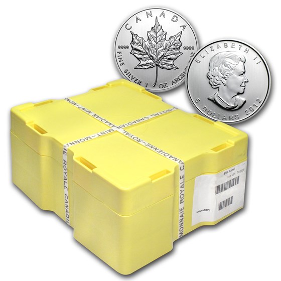 Buy 2012 Canada 500-Coin Silver Maple Leaf Monster Box (Sealed) | APMEX