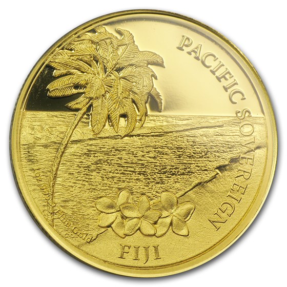 Buy 2012 Fiji 1 oz Gold $200 Pacific Sovereign BU (In Assay Card) | APMEX