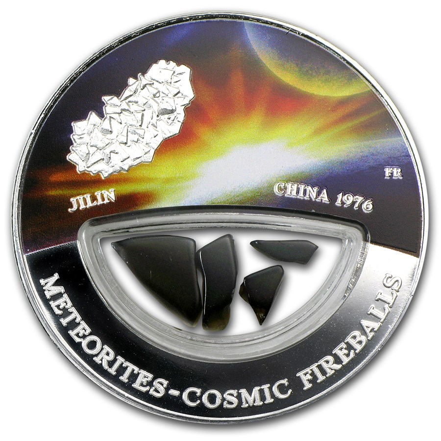 Buy 2012 Fiji Silver $10 Cosmic Fireballs Jilin Meteorite | APMEX
