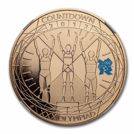 Buy 2012 Great Britain 5 Pounds Olympics Countdown PF-70 NGC | APMEX