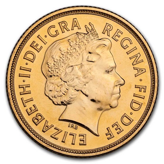 Buy 2012 Great Britain Gold Sovereign Diamond Jubilee Avg Circ | APMEX