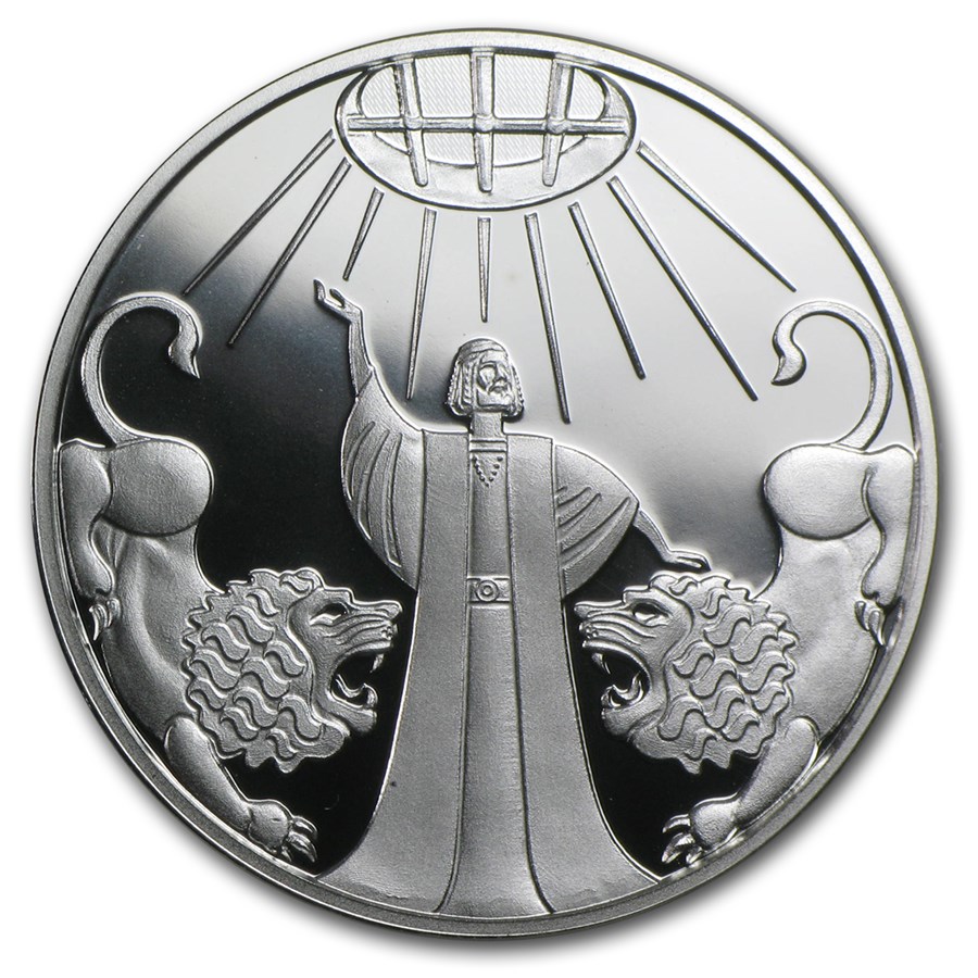 Buy 2012 Israel Silver 1 NIS Daniel in the Lion's Den Proof-Like | APMEX