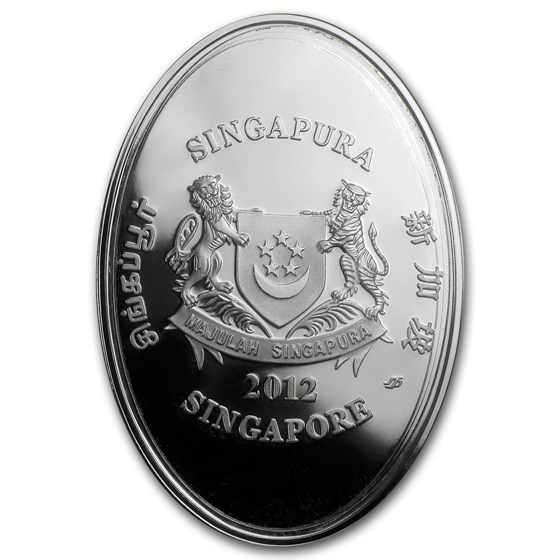 Buy 2012 Singapore 1 oz Silver Giant Pandas Proof Coin | APMEX
