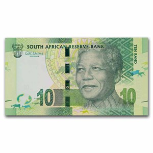 Buy 2012 South African Nelson Mandela 10 Rand Banknote | APMEX