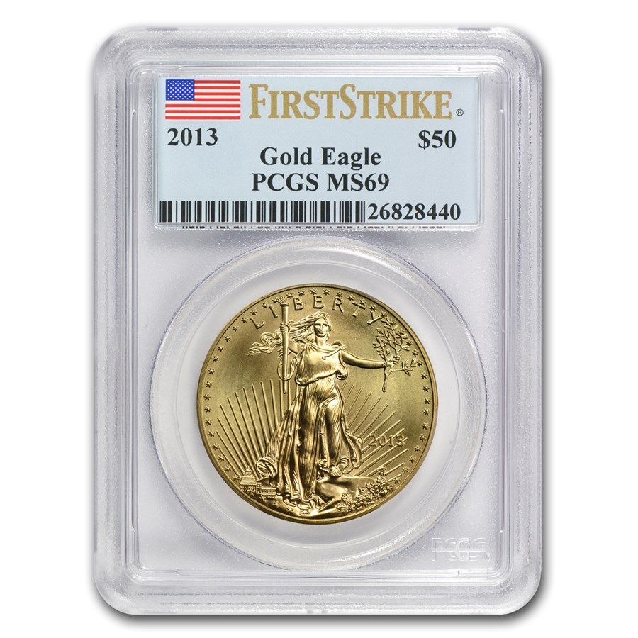 Buy 2013 1 oz American Gold Eagle MS-69 PCGS (FirstStrike®) | APMEX