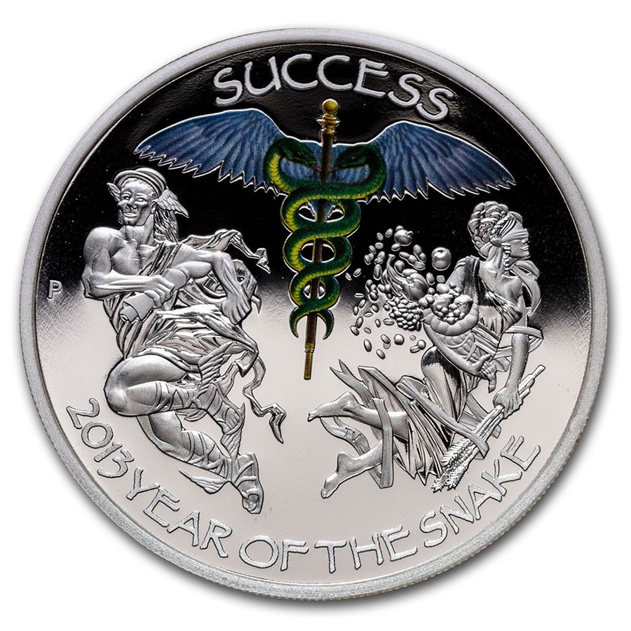 Buy 2013 Australia 1 oz Silver Year of the Snake Success Proof | APMEX