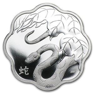 Buy 2013 Canada Silver $15 Lunar Lotus Snake (w/Box & COA) | APMEX