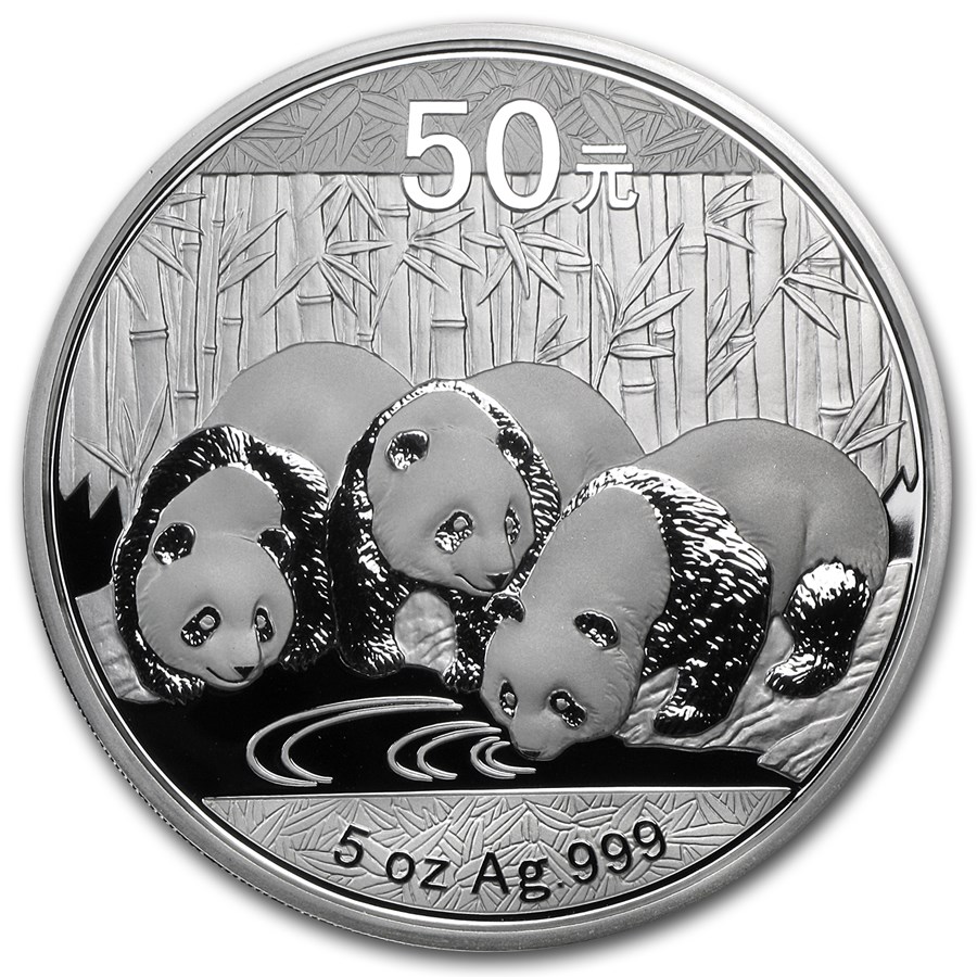 Buy 2013 China 5 oz Silver Panda Proof (w/Box & COA) | APMEX