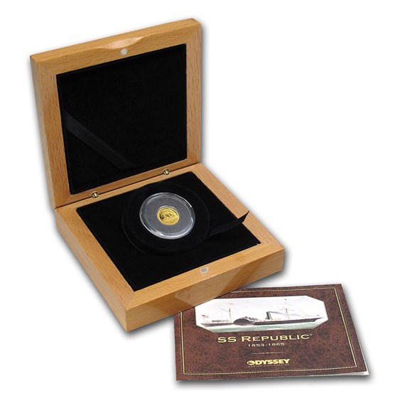 Buy 2013 Cook Islands Gold $1 SS Republic 1853-1865 Proof | APMEX