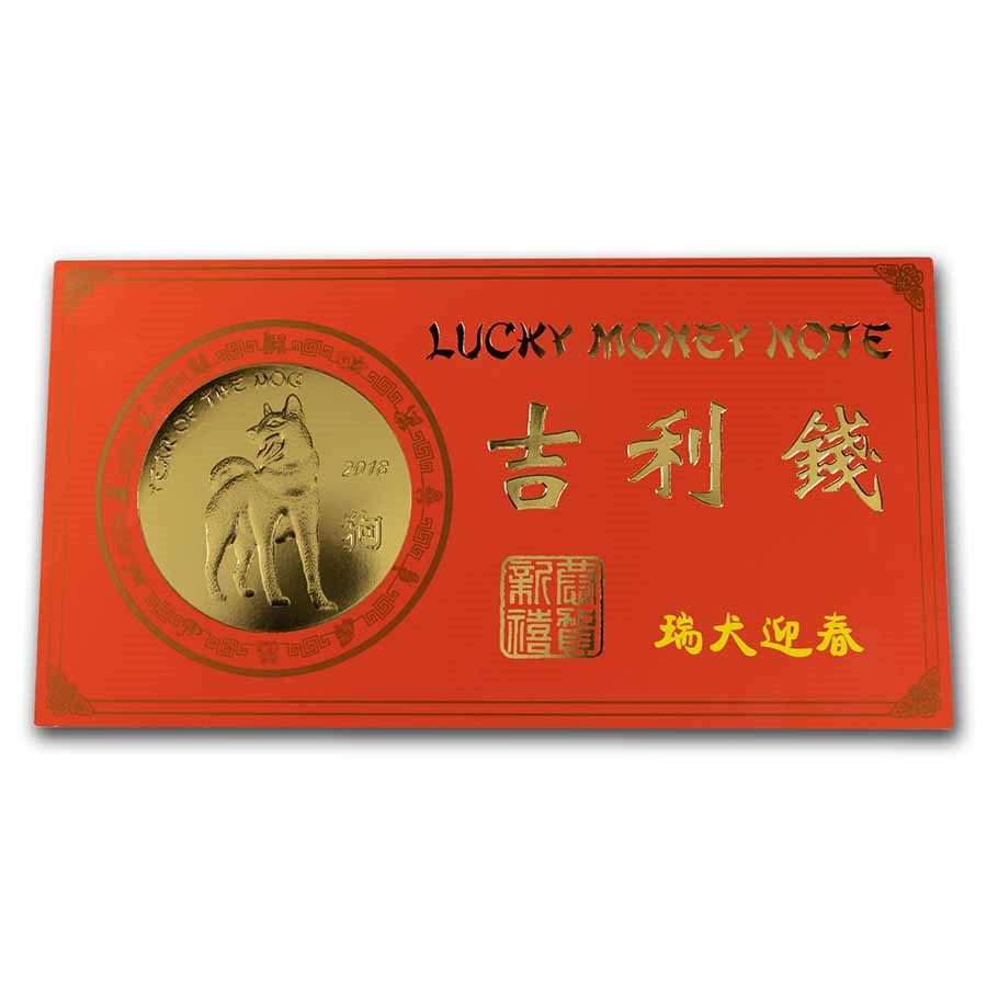 Buy 2013 L San Francisco $1 FRN Lucky Money Note Dog | APMEX