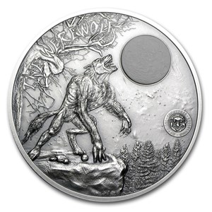 Buy 2013 Palau 2 oz Silver Mythical Creatures Collection Werewolf | APMEX