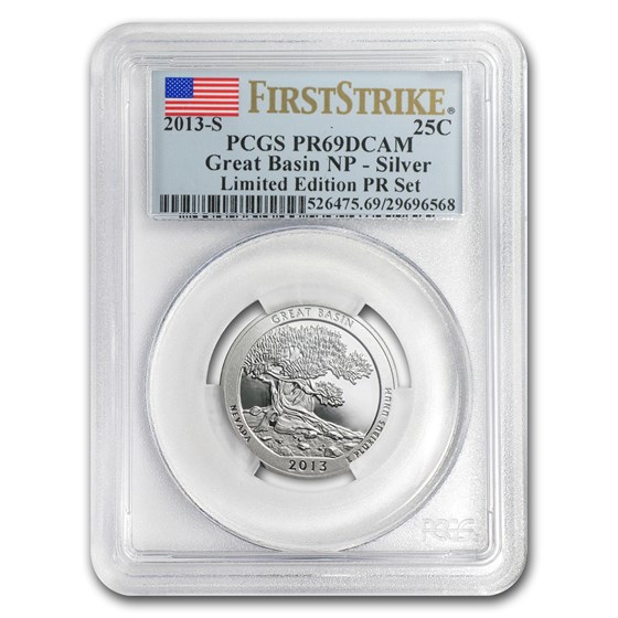 Buy 2013-S Limited Edition Proof Silver Quarter Set PR-69 PCGS (FS) | APMEX