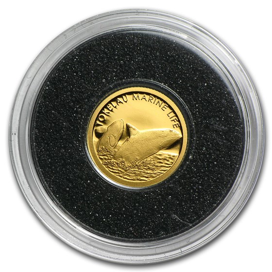 Buy 2013 Tokelau 1/2 gm Gold $5 Orca Whale Coin | APMEX