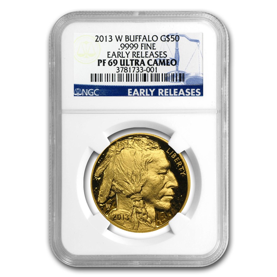 Buy 2013-W 1 oz Proof Gold Buffalo PF-69 NGC (ER) | APMEX