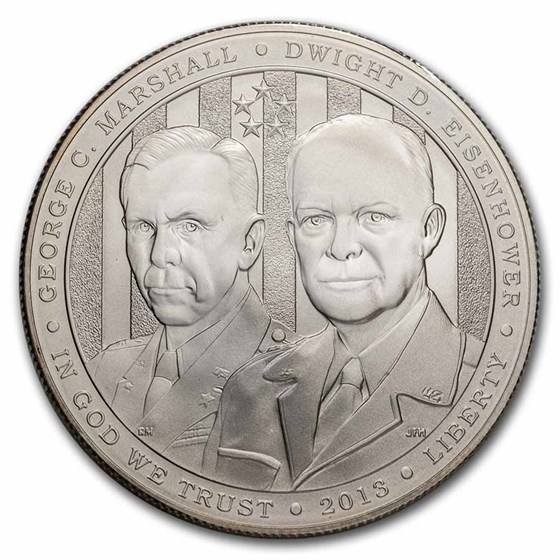 Buy 2013-W Five Star General $1 Silver Commem BU (Capsule Only) | APMEX