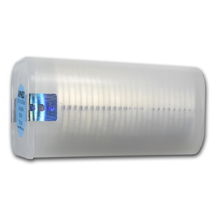 Buy 2014 1 oz Silver Saltwater Crocodile BU (25 Coin Tube) | APMEX